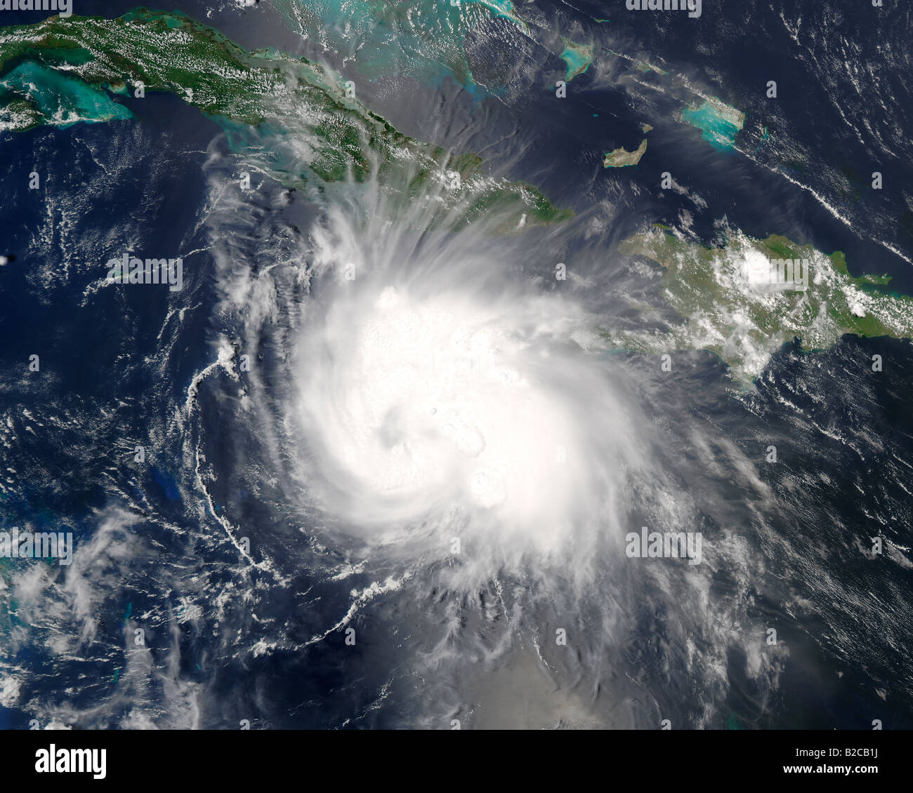 Hurricane Charley. August 11, 2004 at 18:15 UTC Stock Photo - Alamy