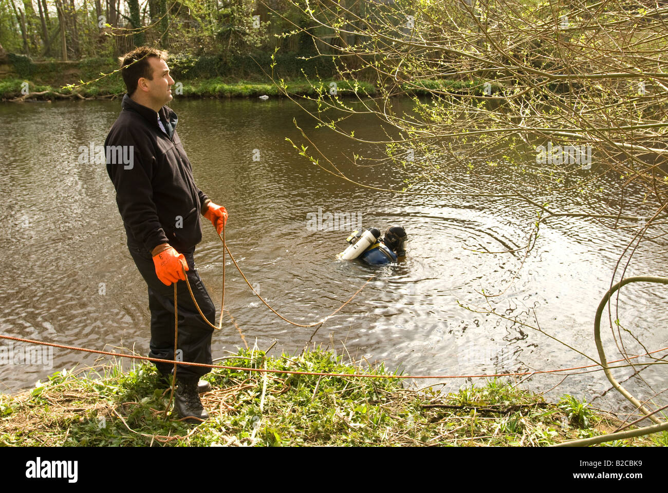 Police diver hi-res stock photography and images - Alamy