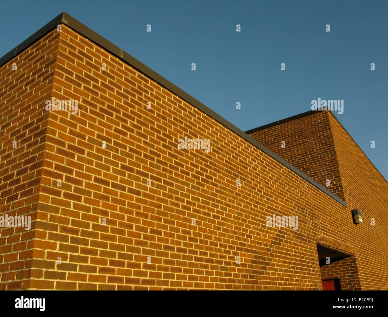 Red brick school building hi-res stock photography and images - Alamy