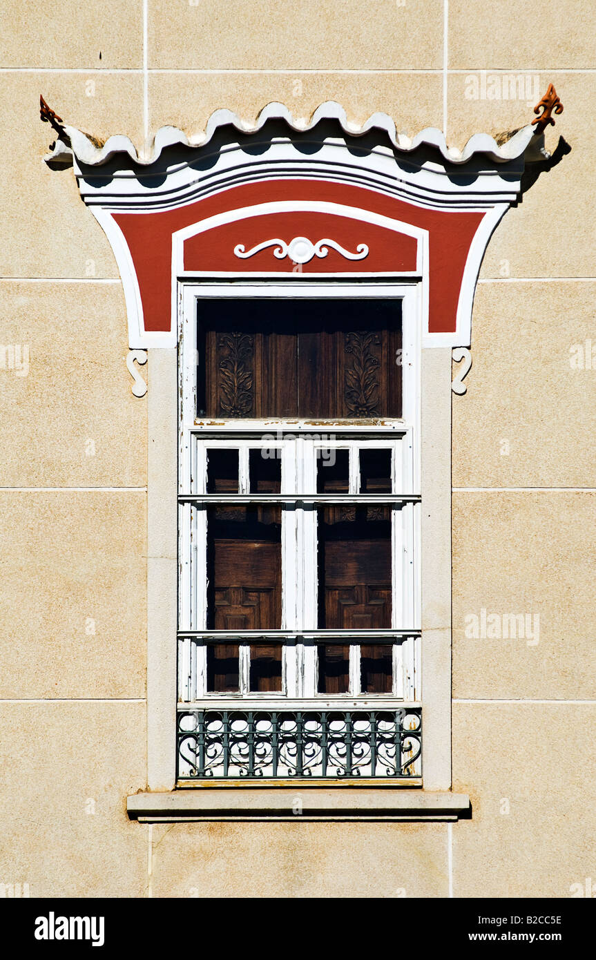 Decorated window Portugal Stock Photo - Alamy