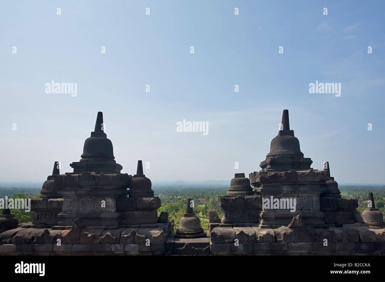 Borobudur temple, "Central Java", Indonesia Stock Photo - Alamy