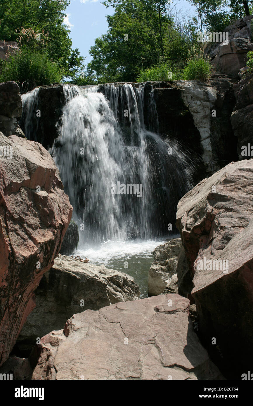 Winnewissa falls Pipestone National Monument Stock Photo - Alamy