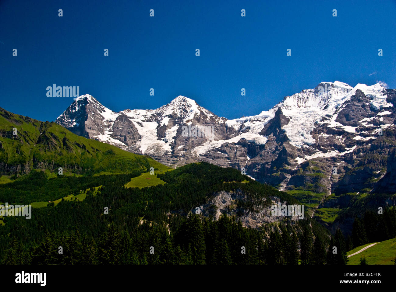 Eiger, Monch and Jungfrau, Switzerland Stock Photo - Alamy Eiger, Monch and Jungfrau, Switzerland Stock Photo - Alamy