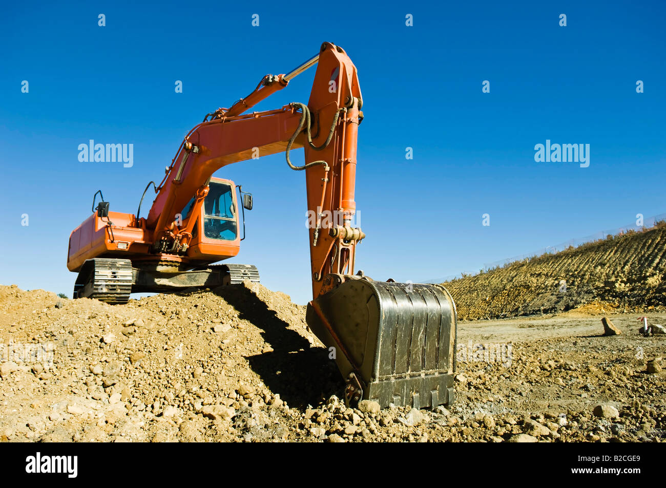 Caterpillar excavator hi-res stock photography and images - Alamy