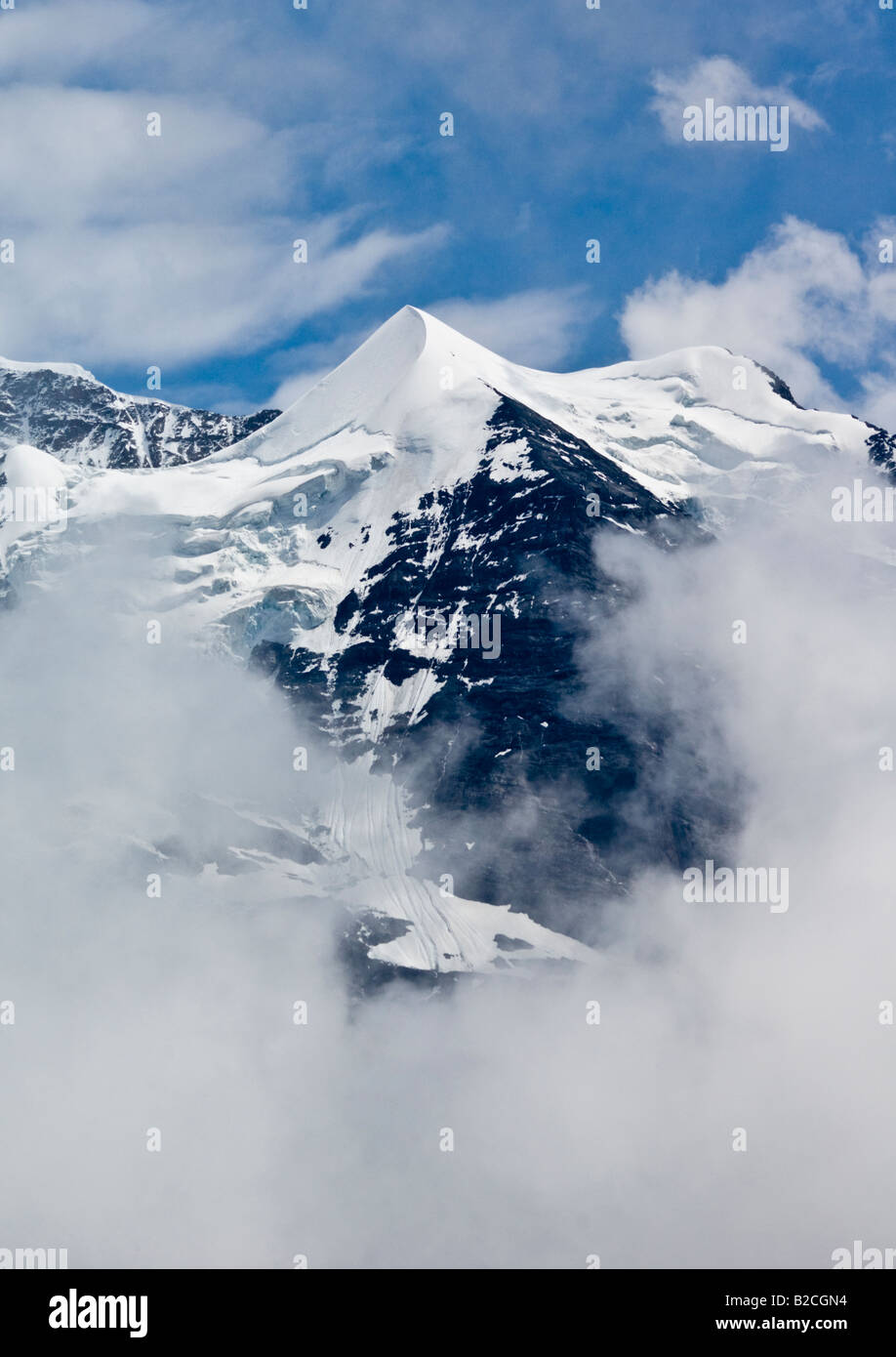 Jungfrau and silberhorn hi-res stock photography and images - Alamy