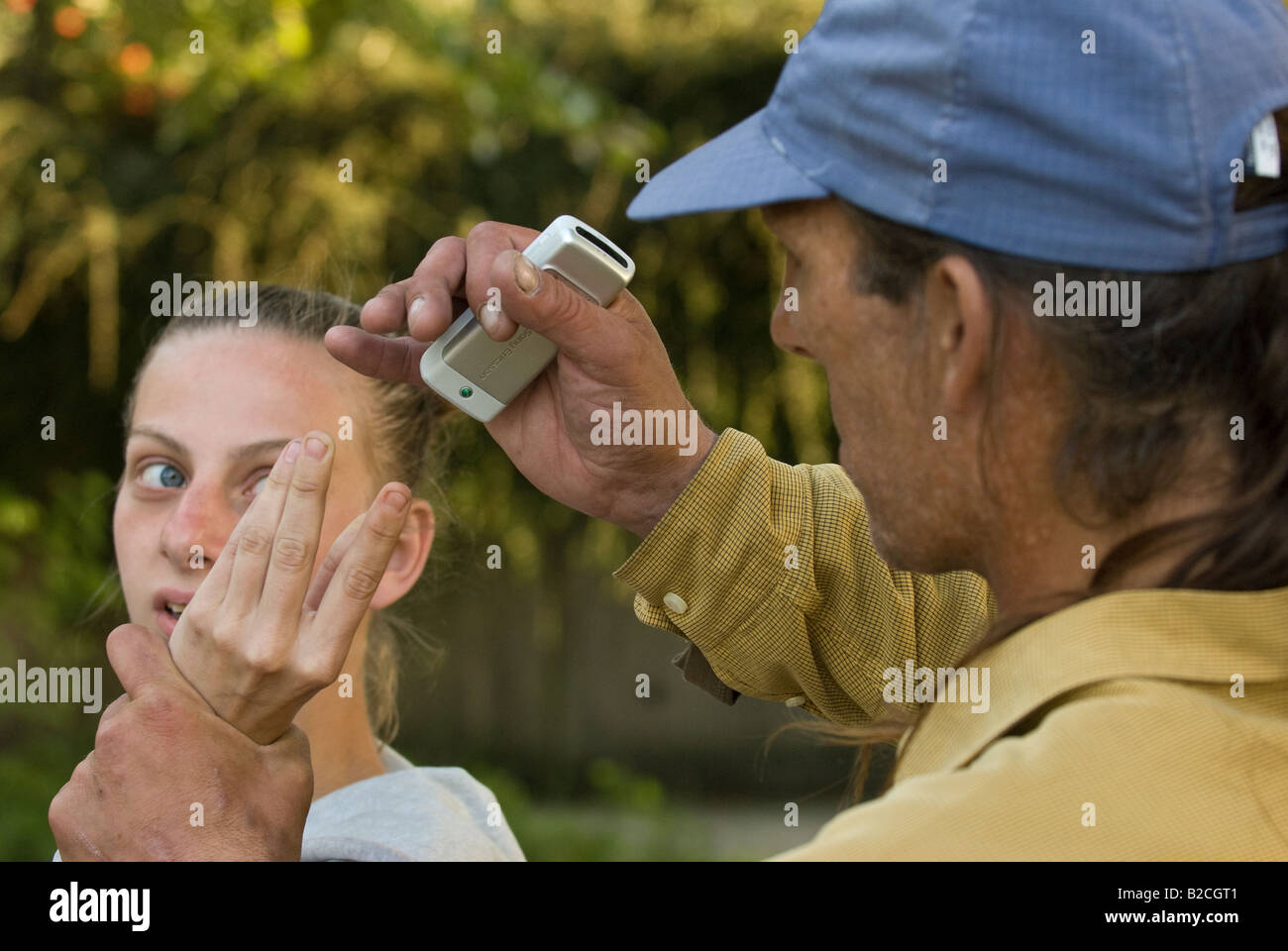 Crime victim mugging uk hi-res stock photography and images - Alamy