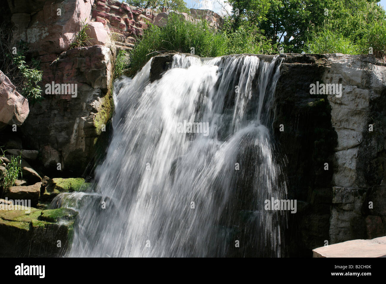 Winnewissa falls pipestone national monument hi-res stock photography ...