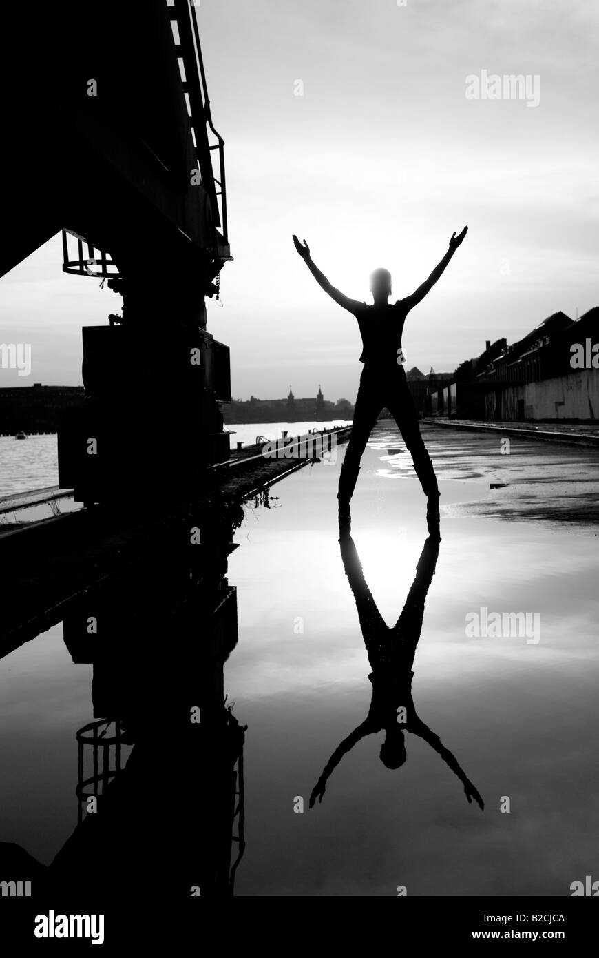 Posing up Black and White Stock Photos & Images - Alamy