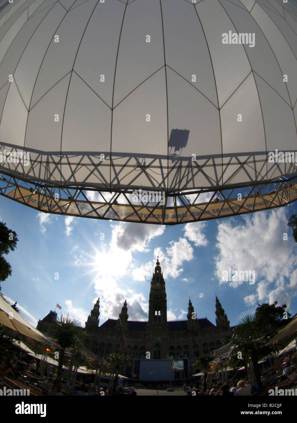 Vienna, Film Festival Rathausplatz 2007 Stock Photo - Alamy