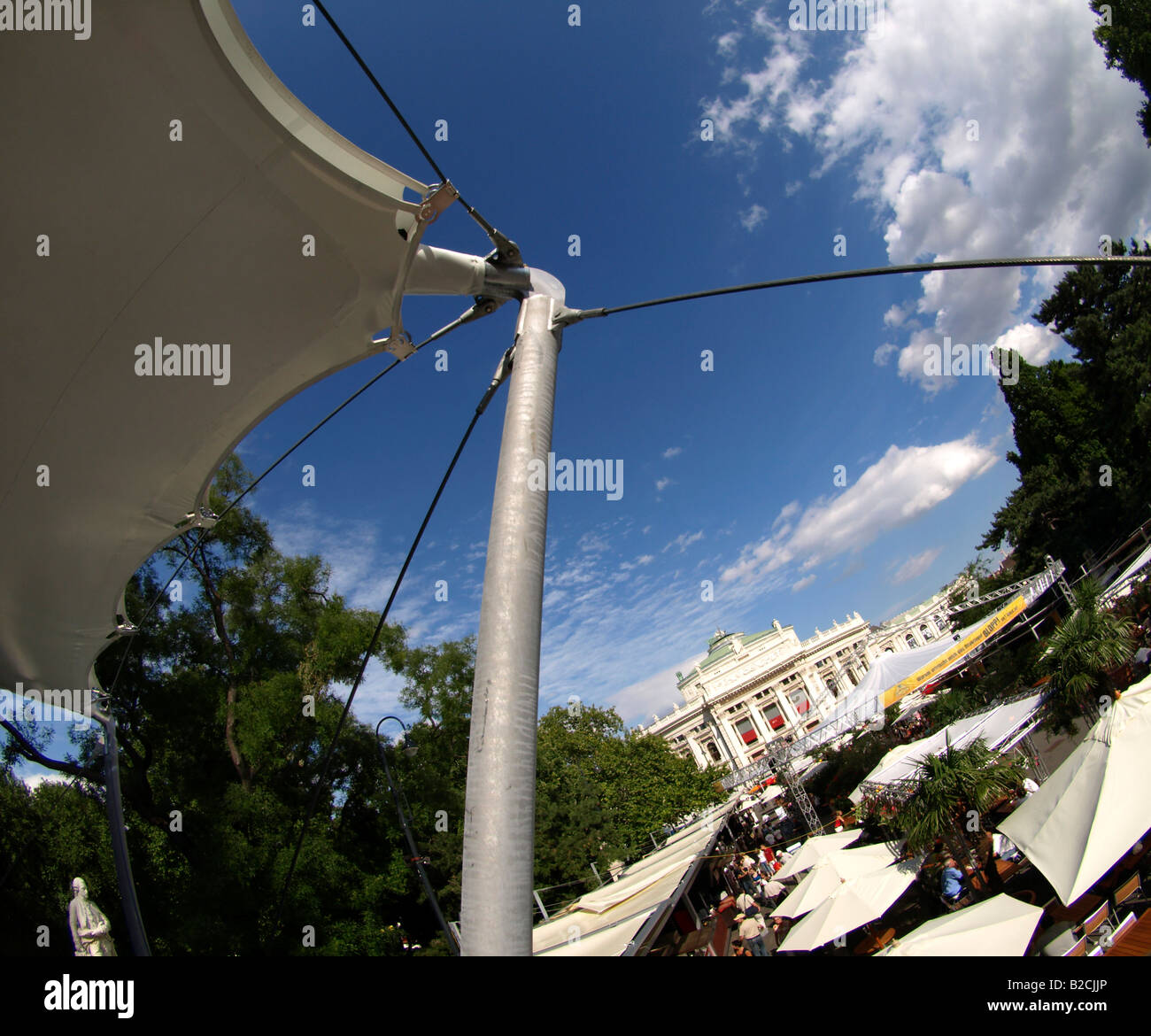 Vienna, Film Festival Rathausplatz 2007, Burgtheater Stock Photo - Alamy