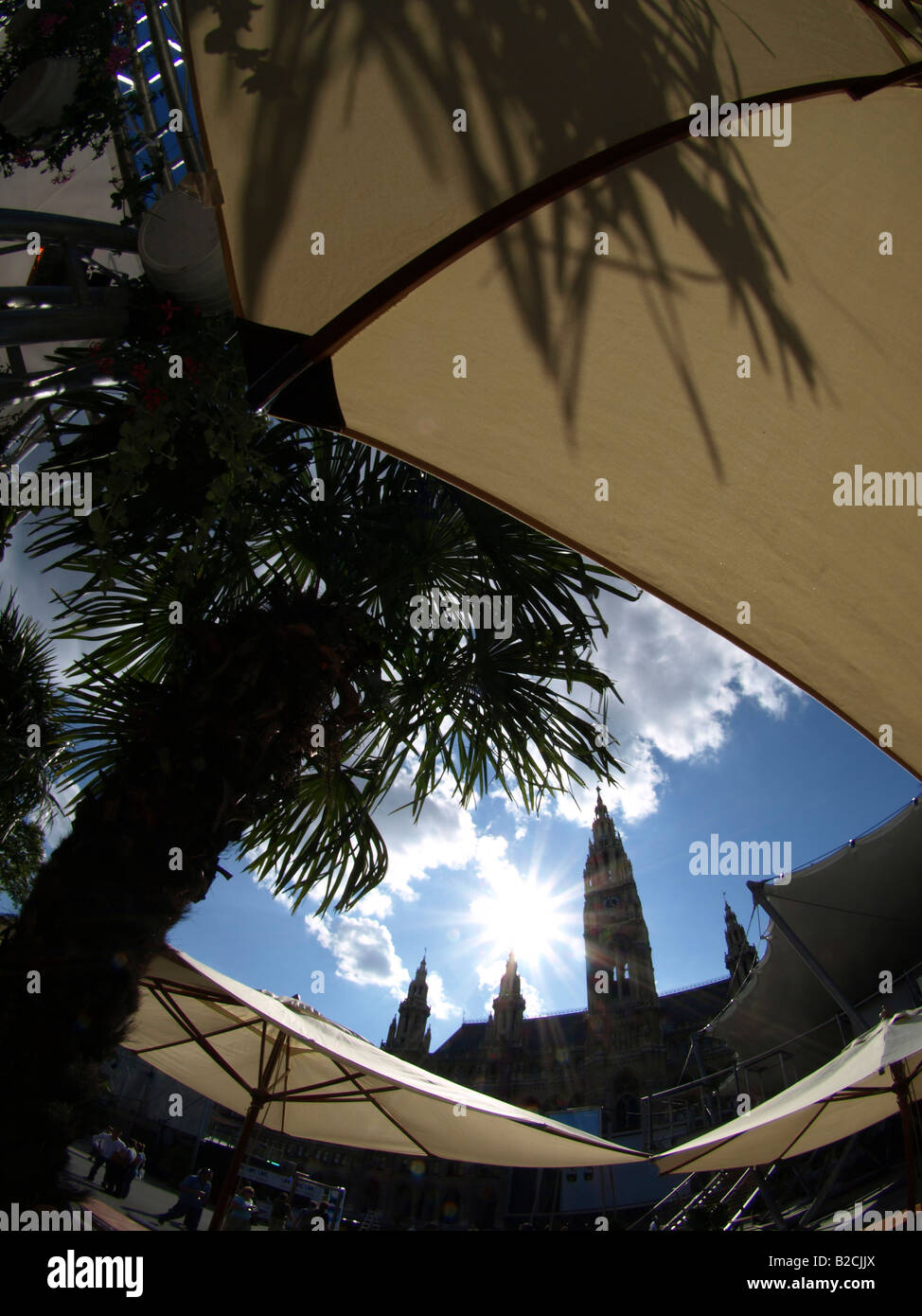Vienna, Film Festival Rathausplatz 2007 Stock Photo - Alamy