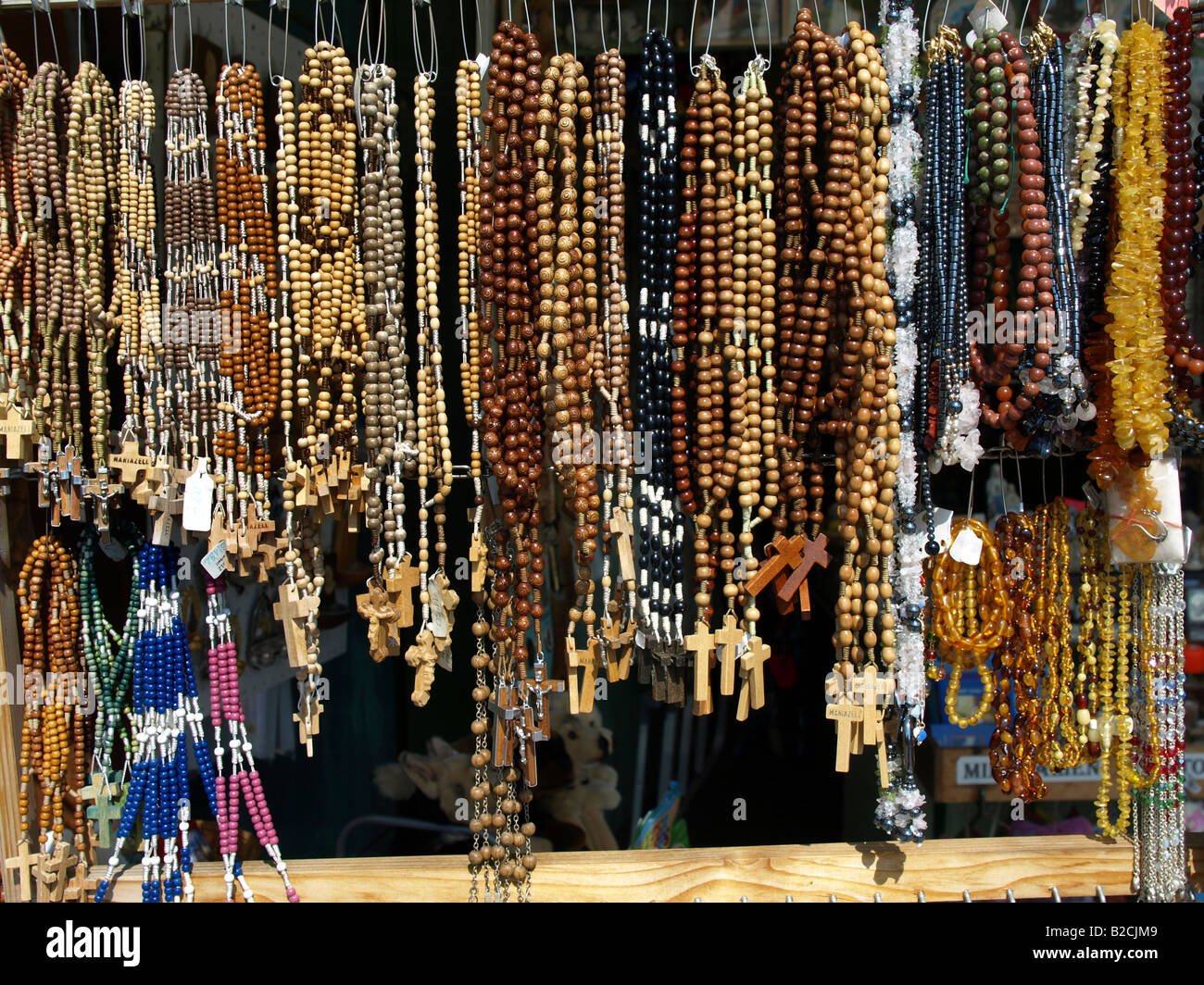 rosaries with cross Stock Photo - Alamy
