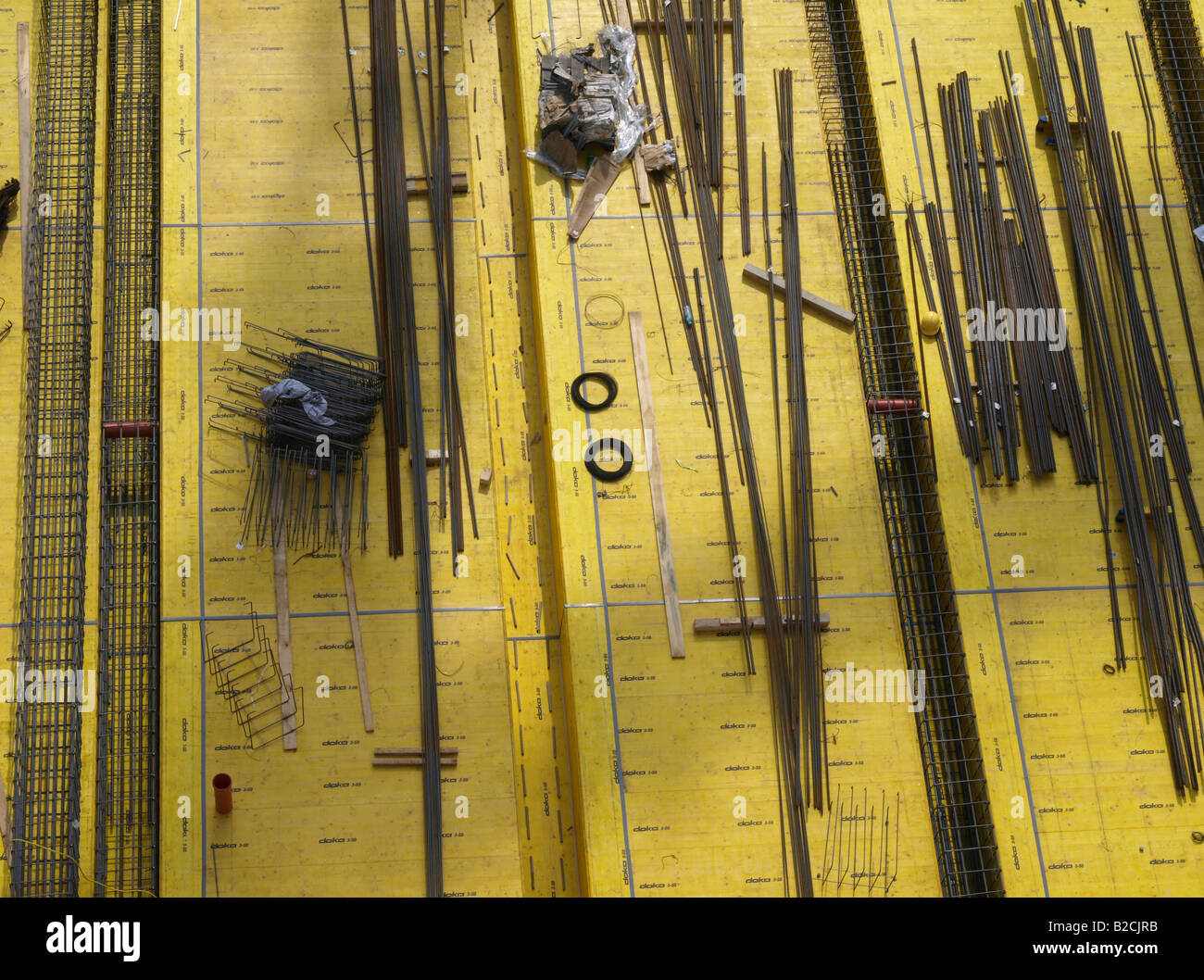 construction area, birds eye view Stock Photo - Alamy