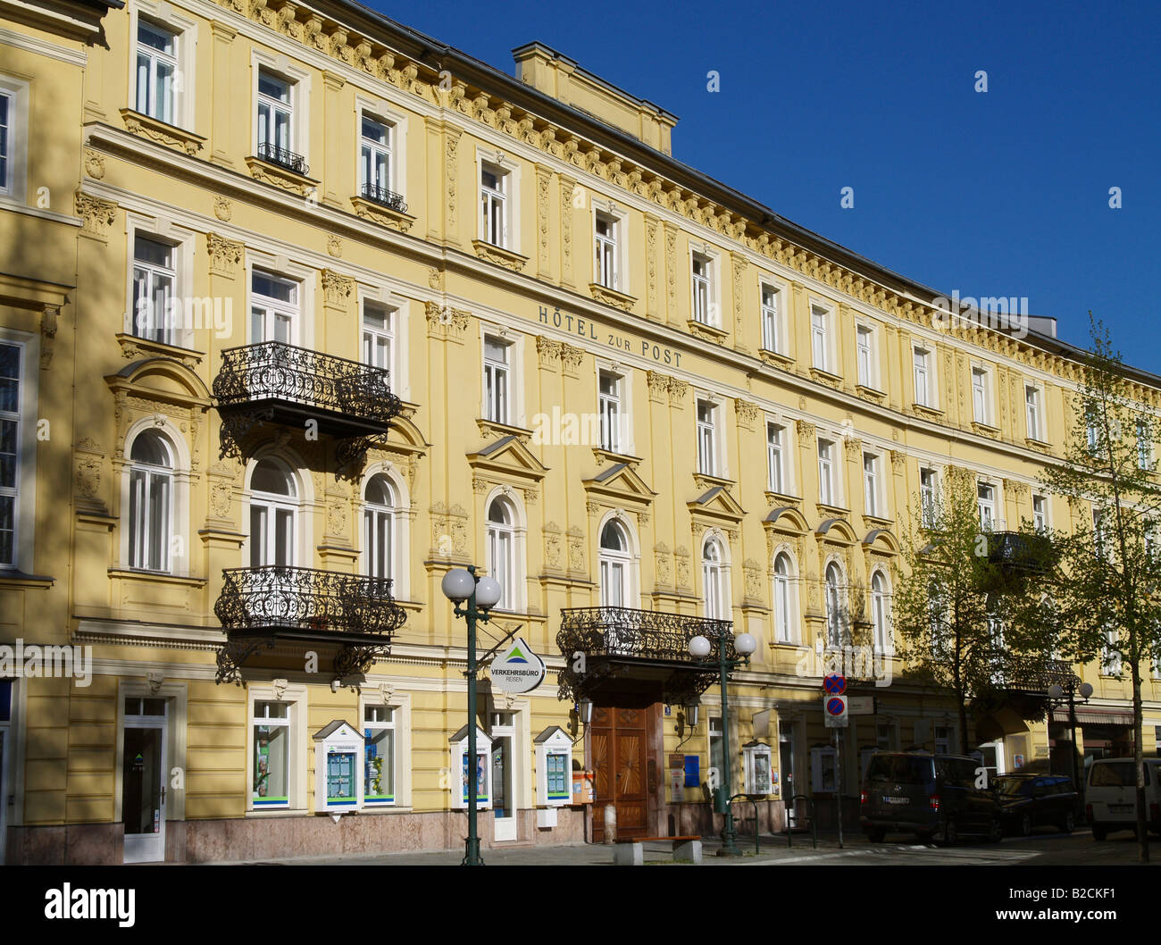 Bad Ischl, Hotel zur Post Stock Photo - Alamy