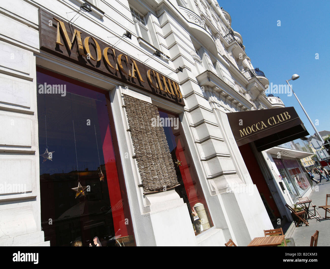 Mocca Club Vienna Stock Photo - Alamy
