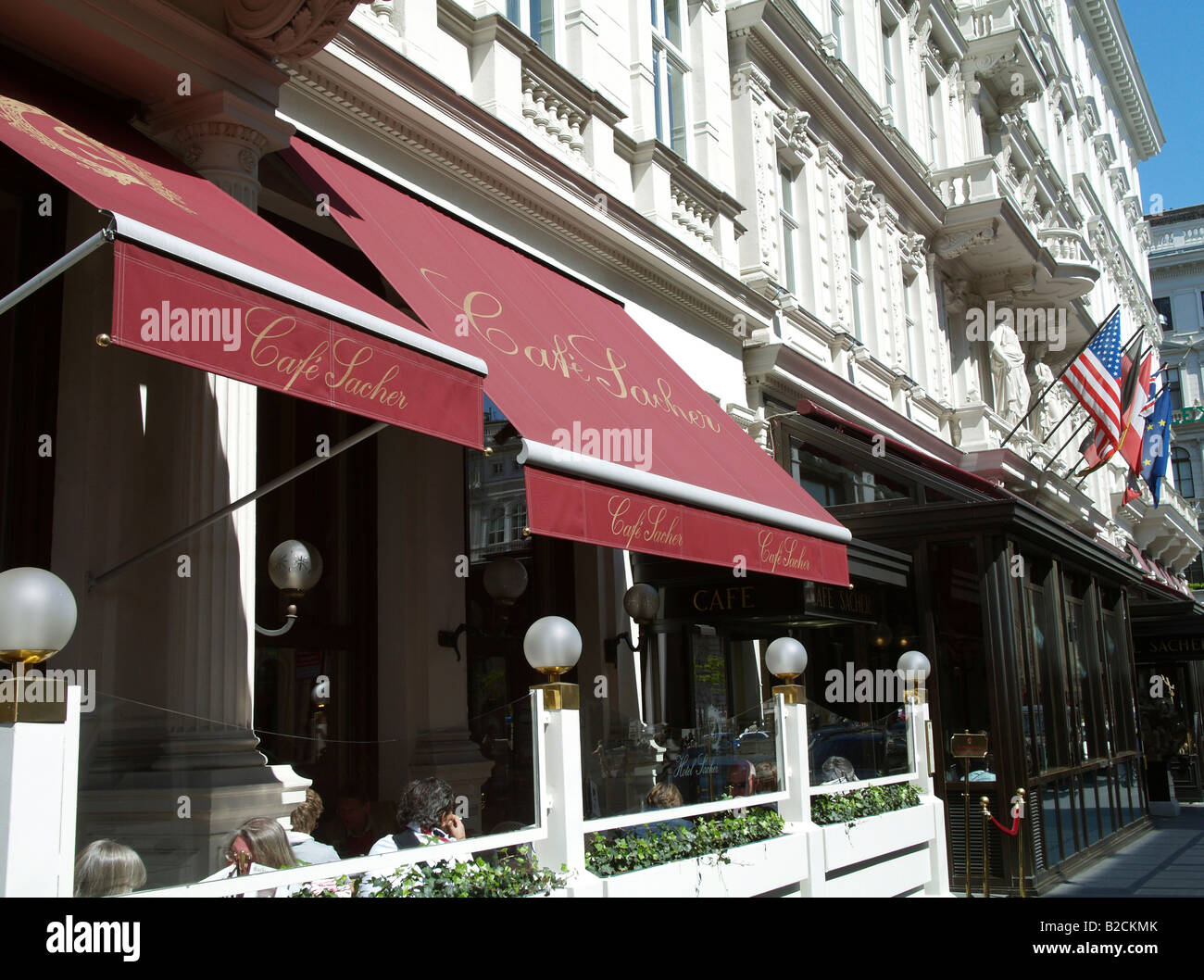 Cafe sacher austria break cafeteria coffee hi-res stock photography and ...