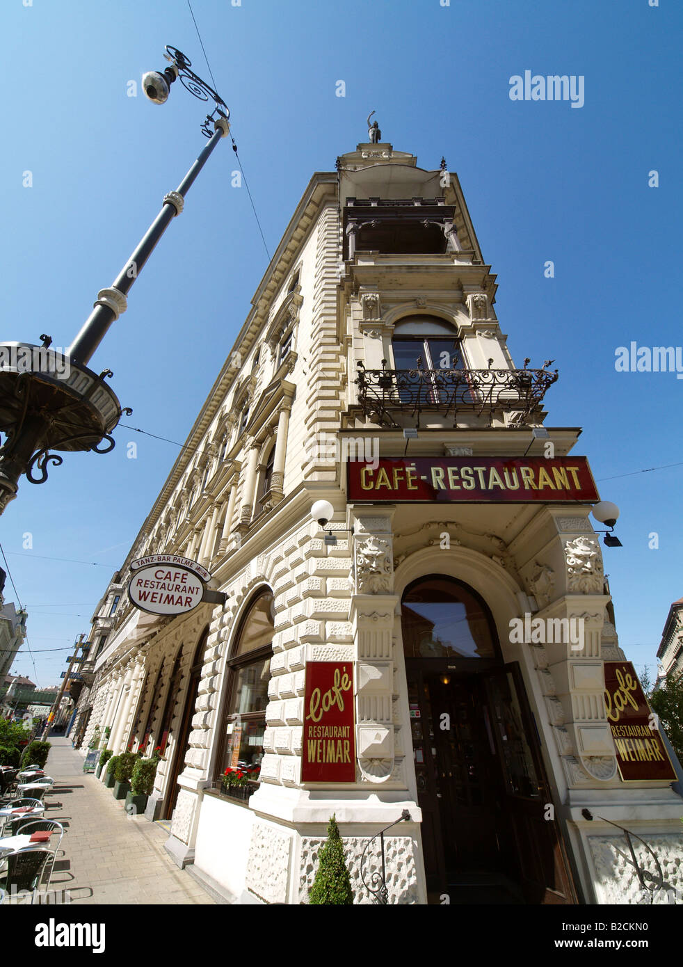 Vienna, cafe Weimar Stock Photo - Alamy
