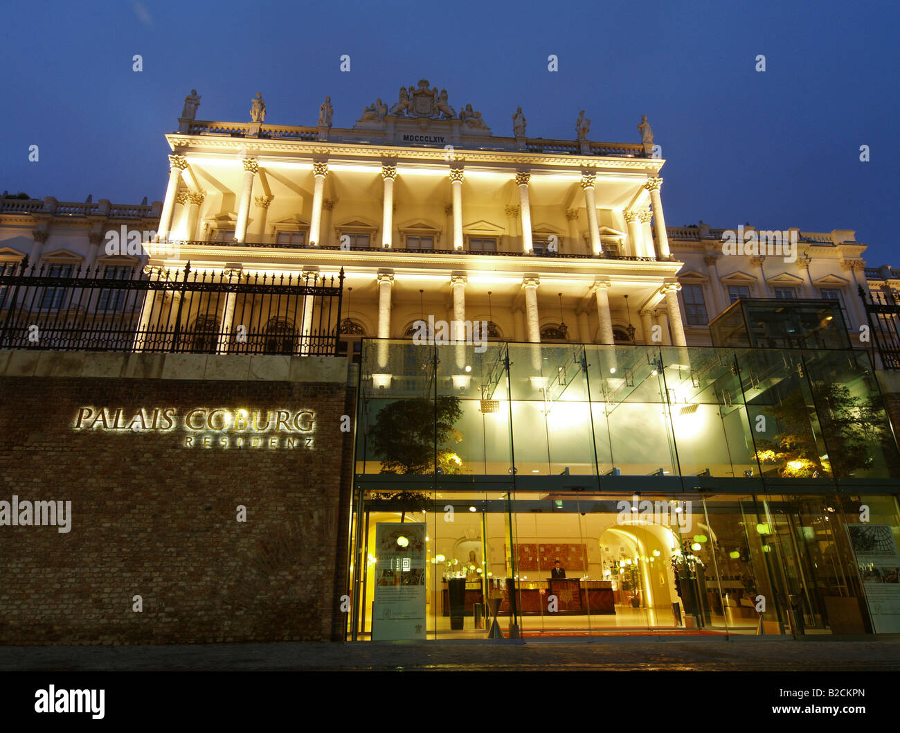 Vienna, Palais Coburg Stock Photo - Alamy