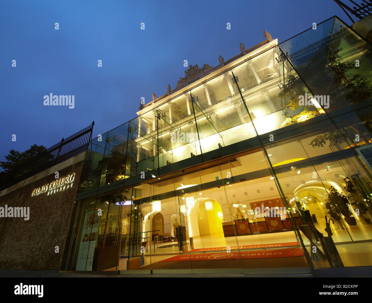 Vienna, Palais Coburg Stock Photo - Alamy