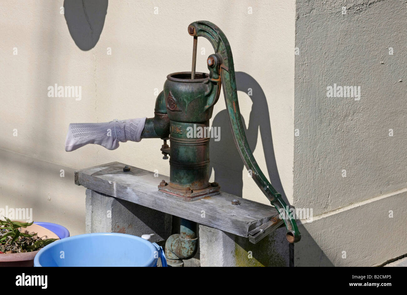 A water well Katsuura Chiba Japan Stock Photo - Alamy