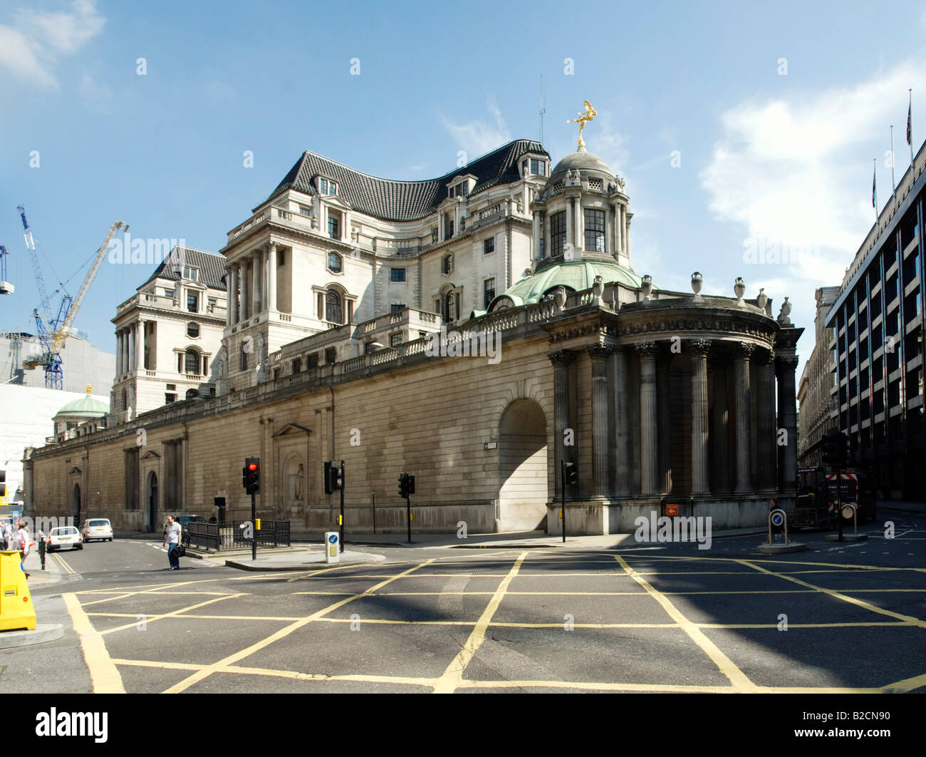 Bank of England Threadneedle Street London Stock Photo - Alamy