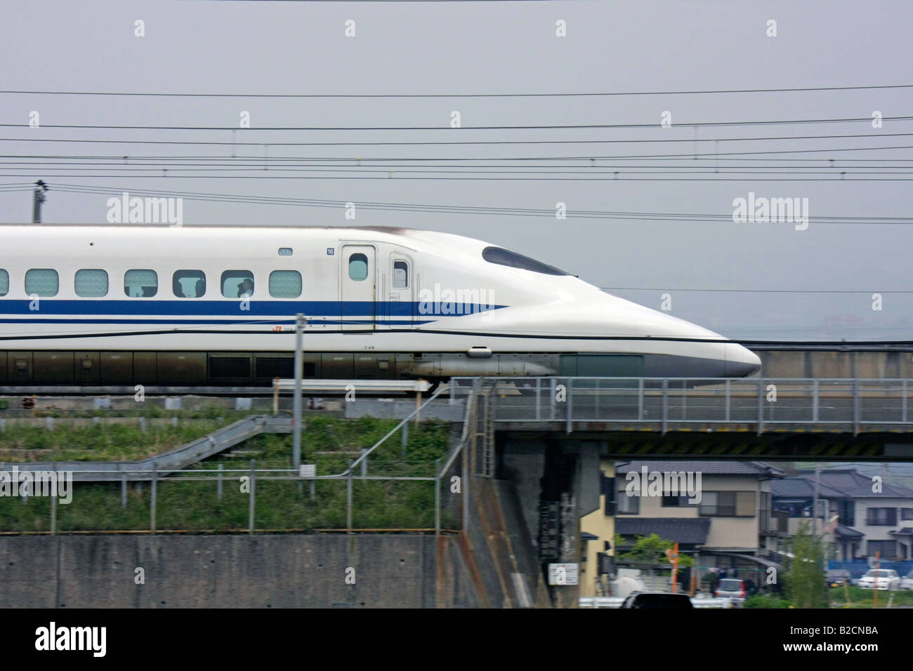 Bullet Train Side View