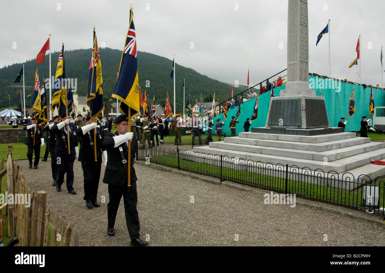 British legion flags hi-res stock photography and images - Alamy