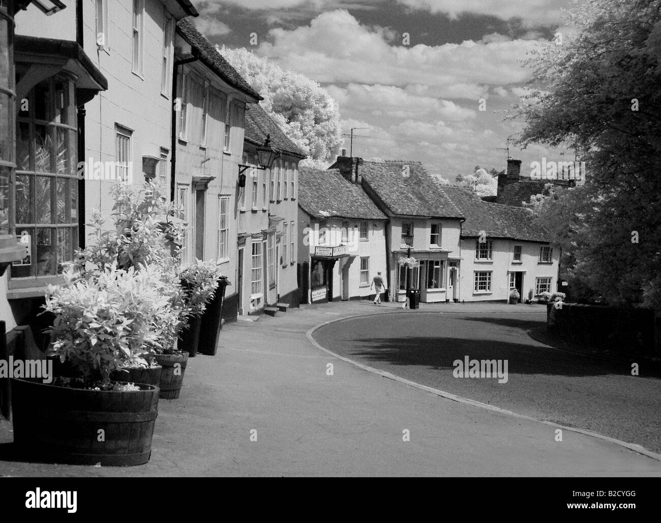 Watling Street Thaxted Essex England Stock Photo - Alamy