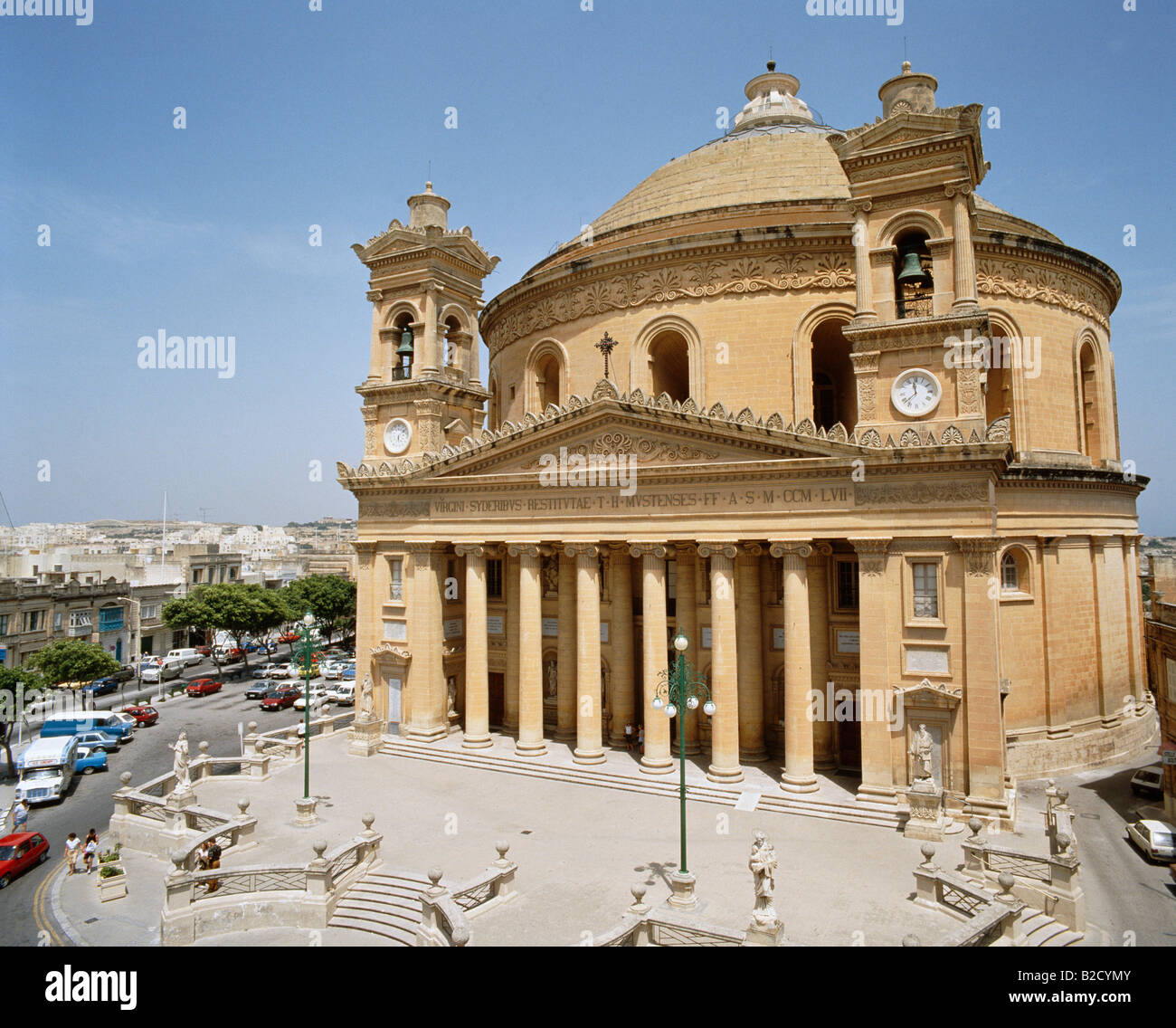 Mosta Church Maltese Islands, Malta Stock Photo - Alamy