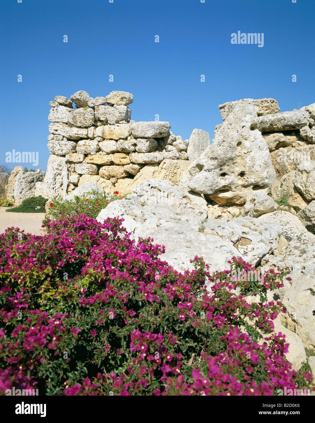 Ggantija Temples Maltese Islands, Gozo Stock Photo - Alamy
