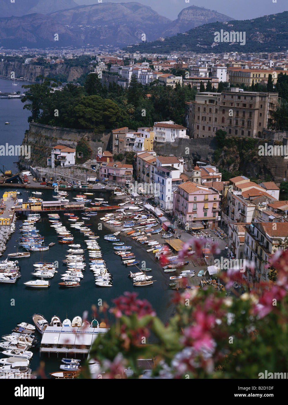 Harbour Italy, Campania Stock Photo - Alamy