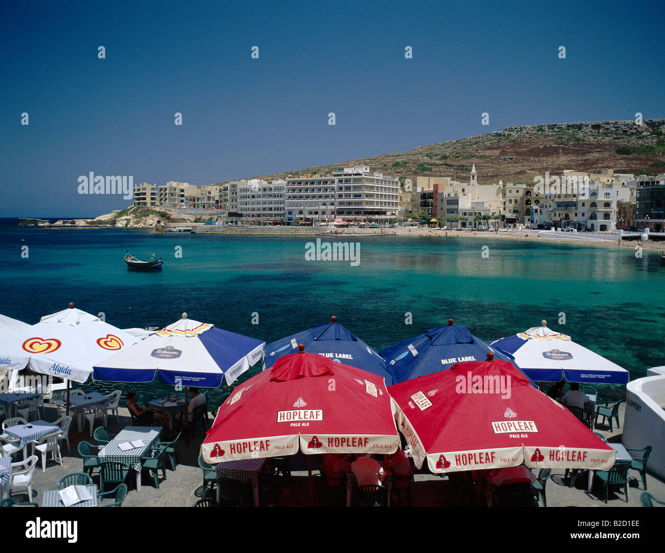Cafe scene maltese islands hi-res stock photography and images - Alamy