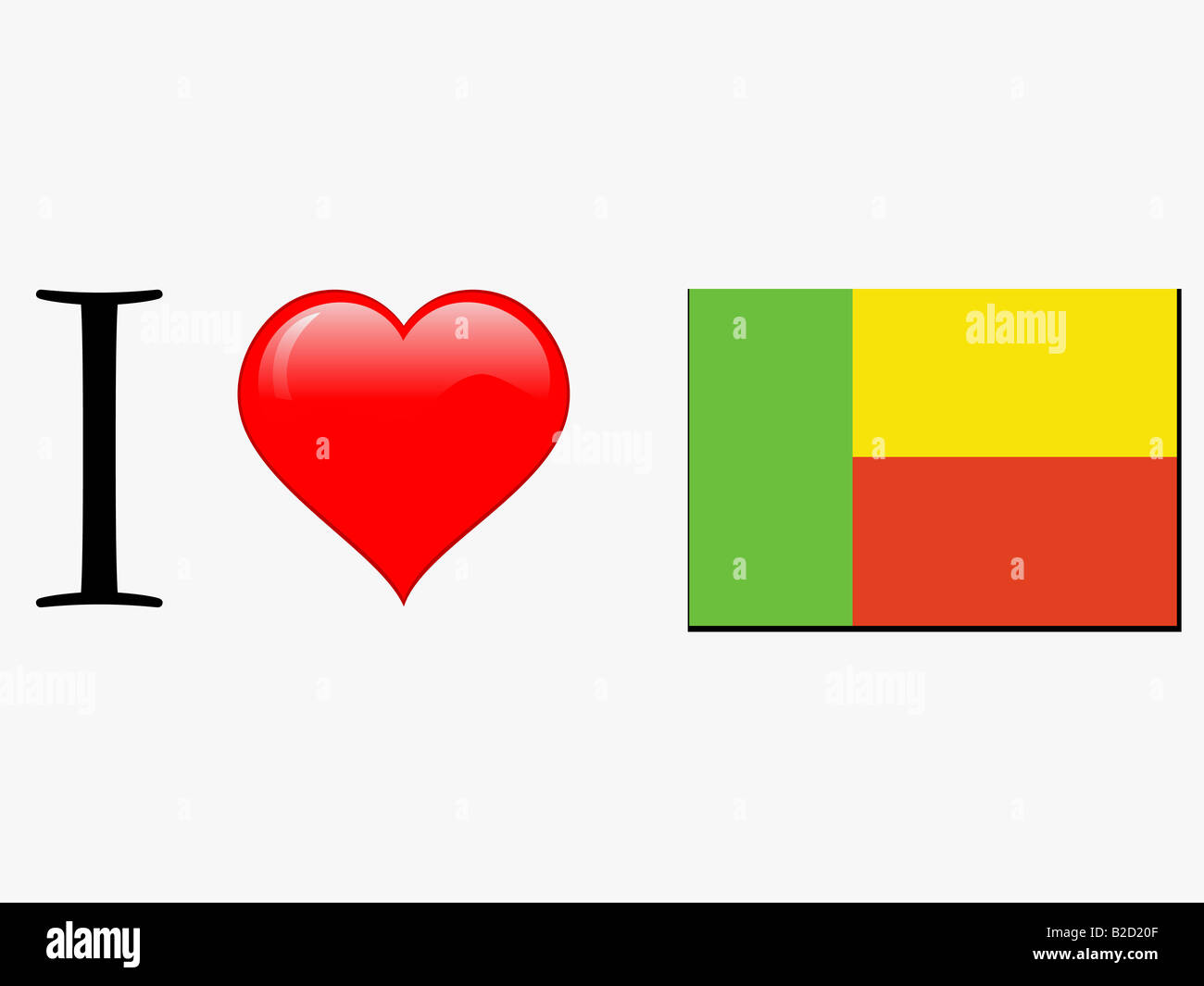 Benin flag artwork hi-res stock photography and images - Alamy