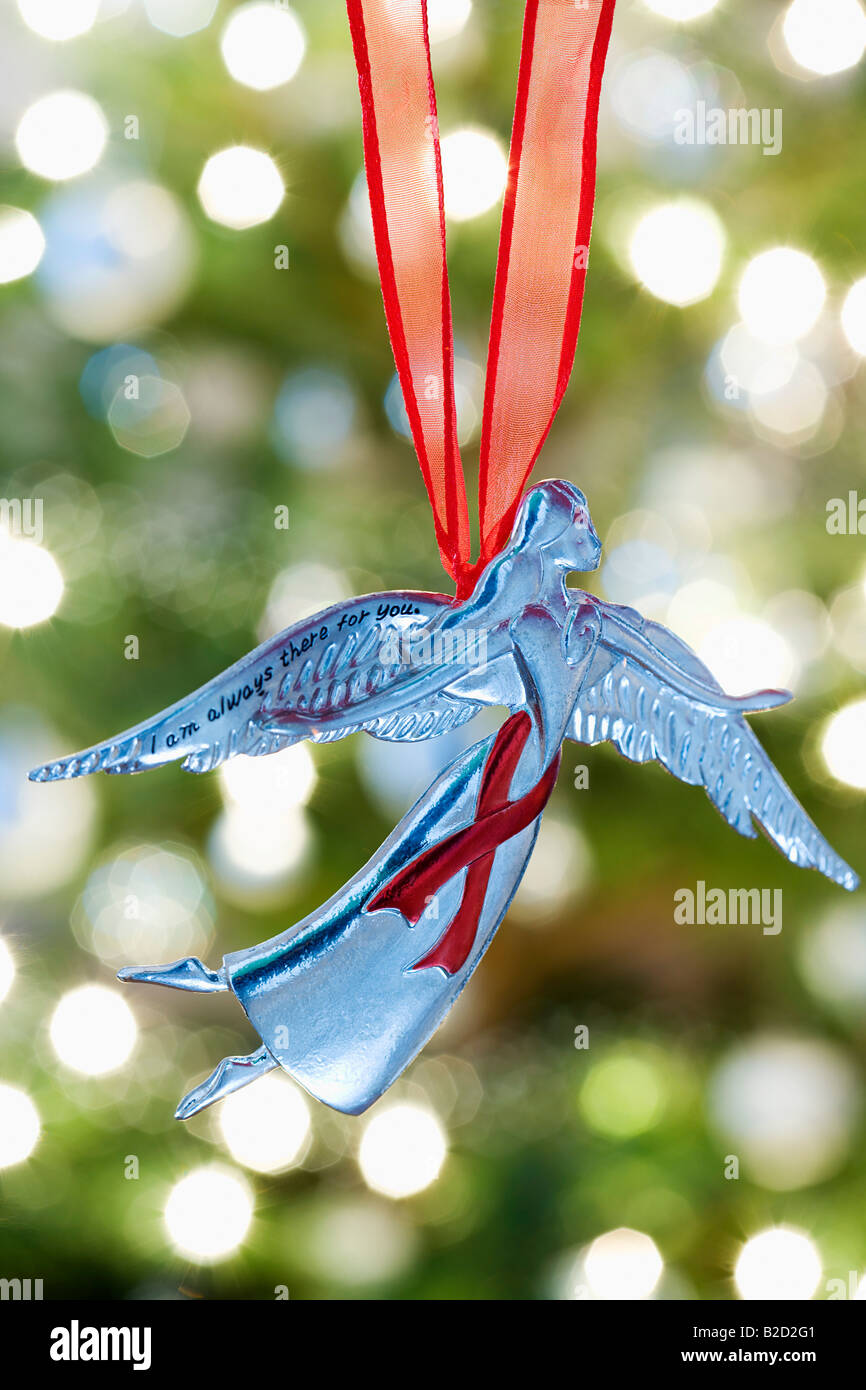 Angel Christmas decoration, close-up Stock Photo - Alamy