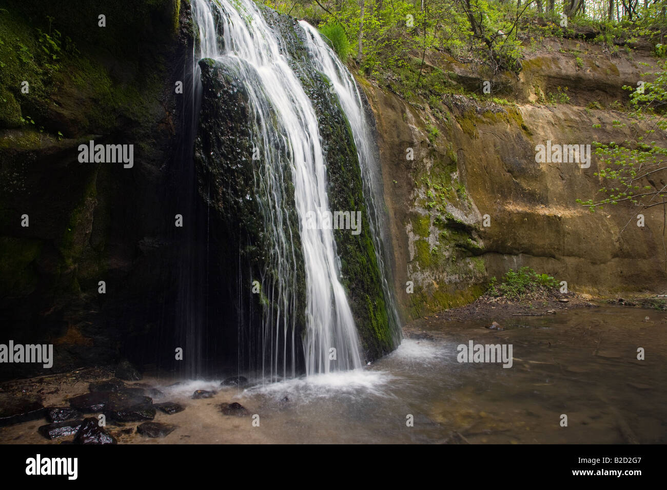 Stephens Falls, Governor Dodge State Park, Wisconsin Stock Photo - Alamy