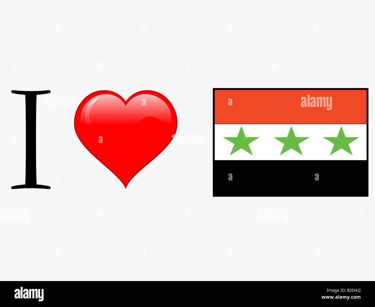 Iraq flag artwork hi-res stock photography and images - Alamy