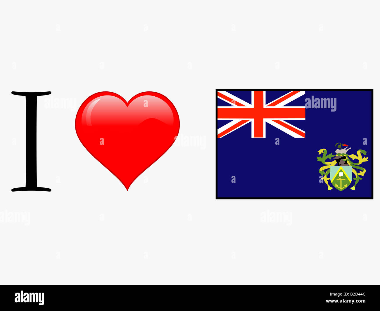 pitcaim island flag Stock Photo - Alamy