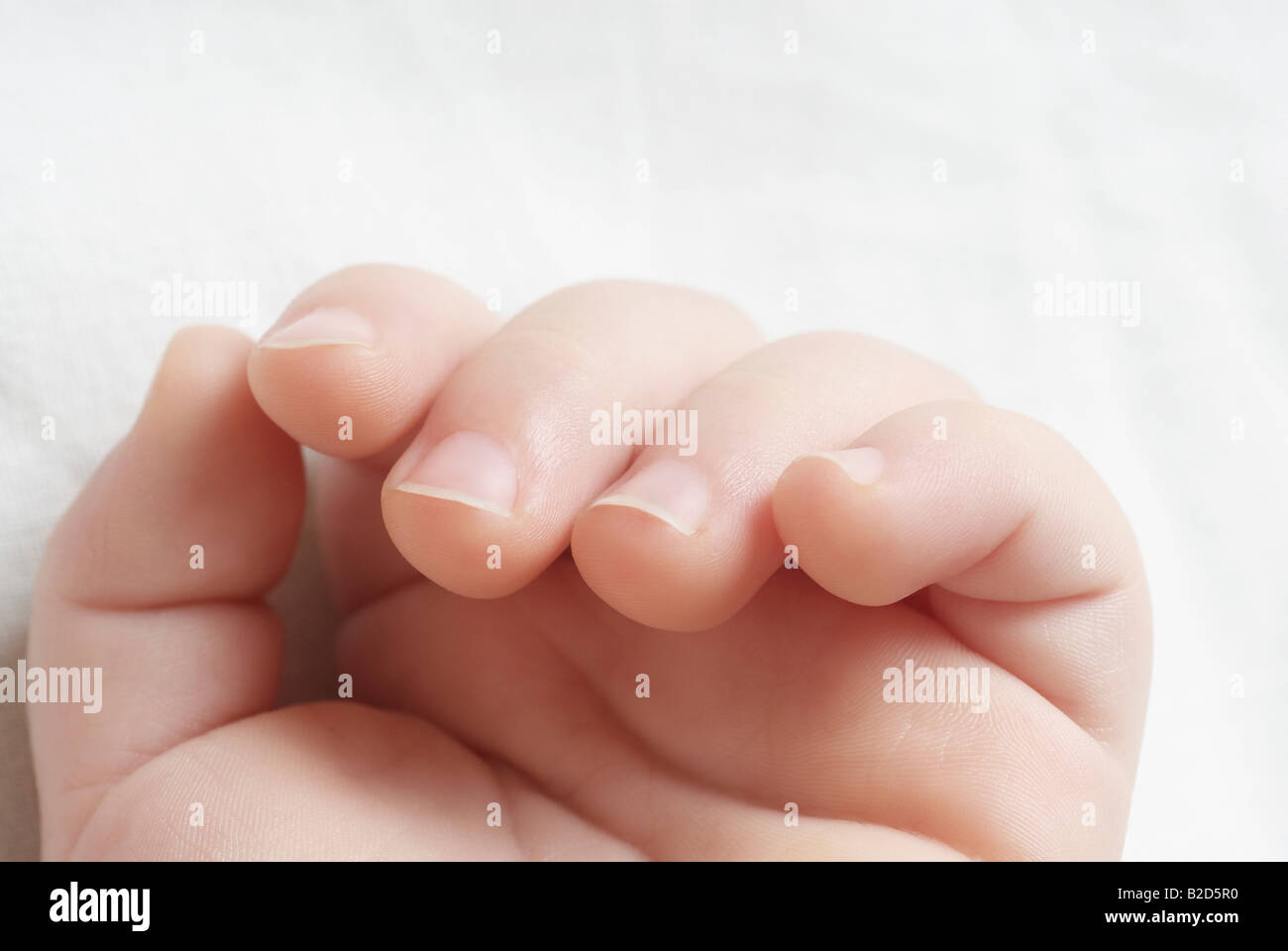Baby (6-12 months), close up of hand Stock Photo - Alamy