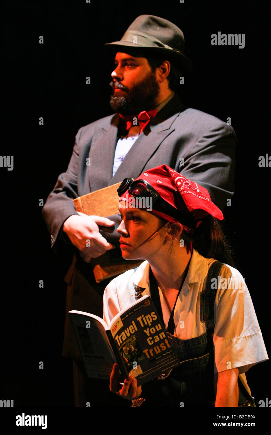 Dress rehearsal of a stage production Stock Photo - Alamy