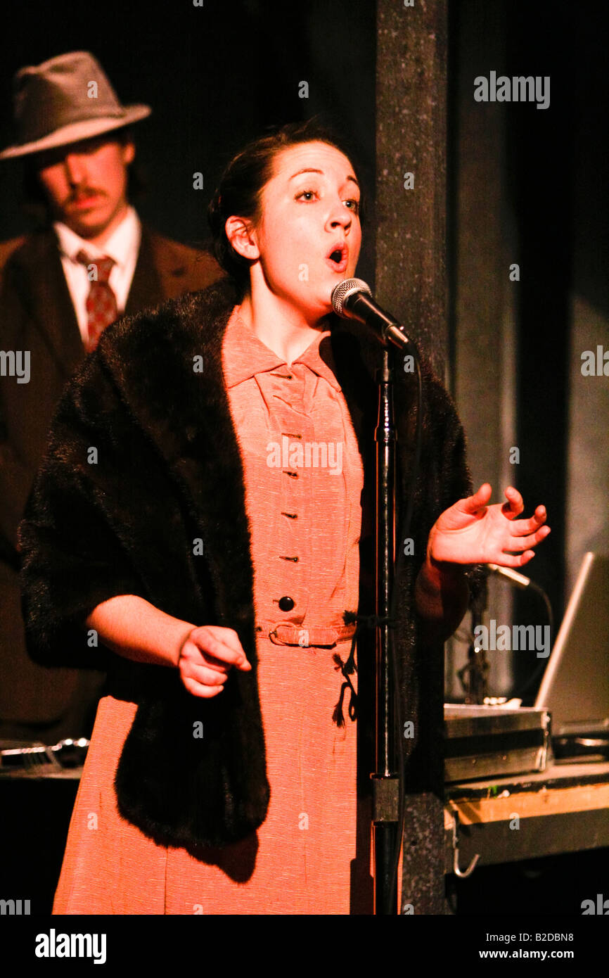 Dress rehearsal of a stage production Stock Photo - Alamy