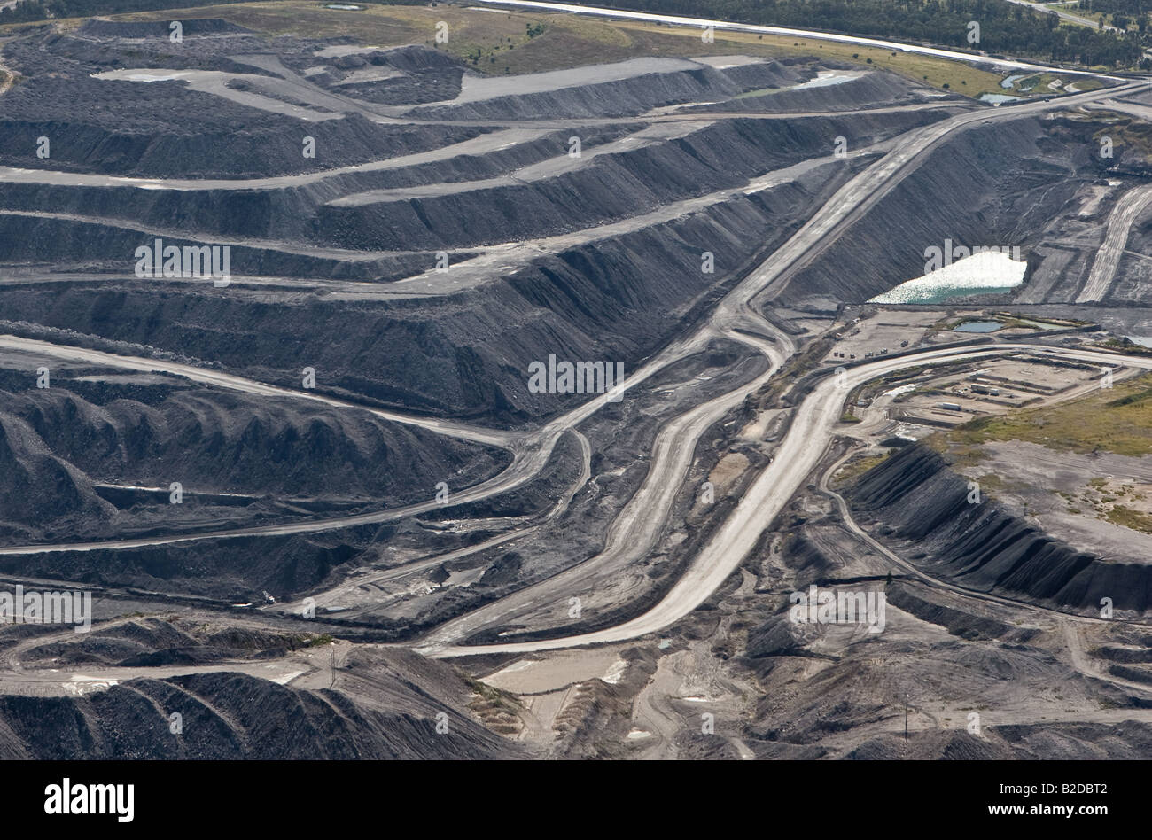 Open cut coal mine hi-res stock photography and images - Alamy