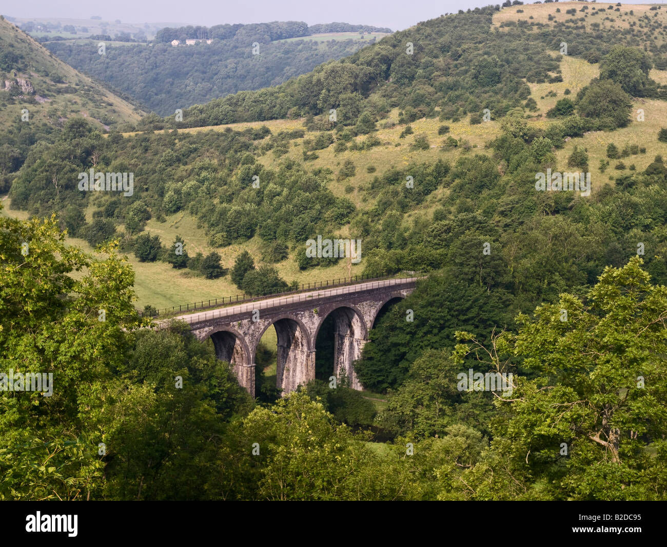 Monsal Head Viaduct Stock Photo - Alamy