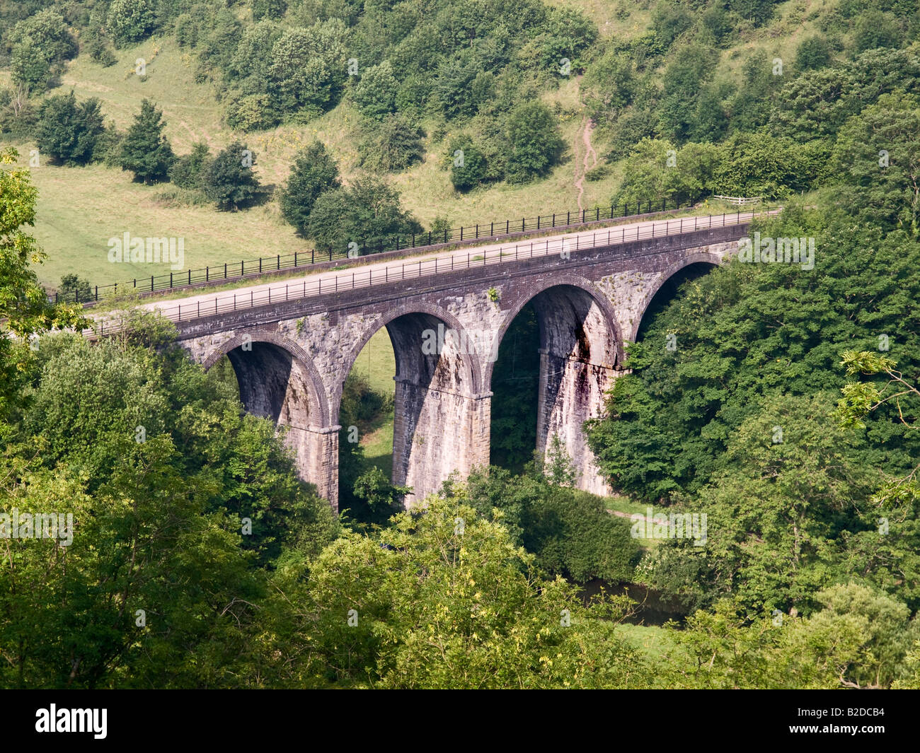 Monsal Head Viaduct Stock Photo - Alamy