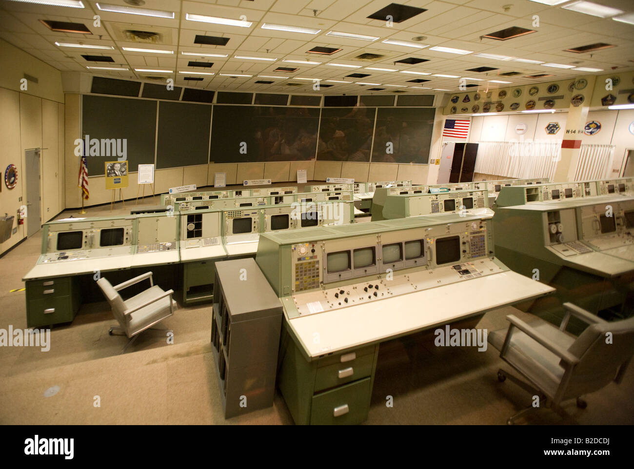 Original nasa mission control center hi-res stock photography and ...