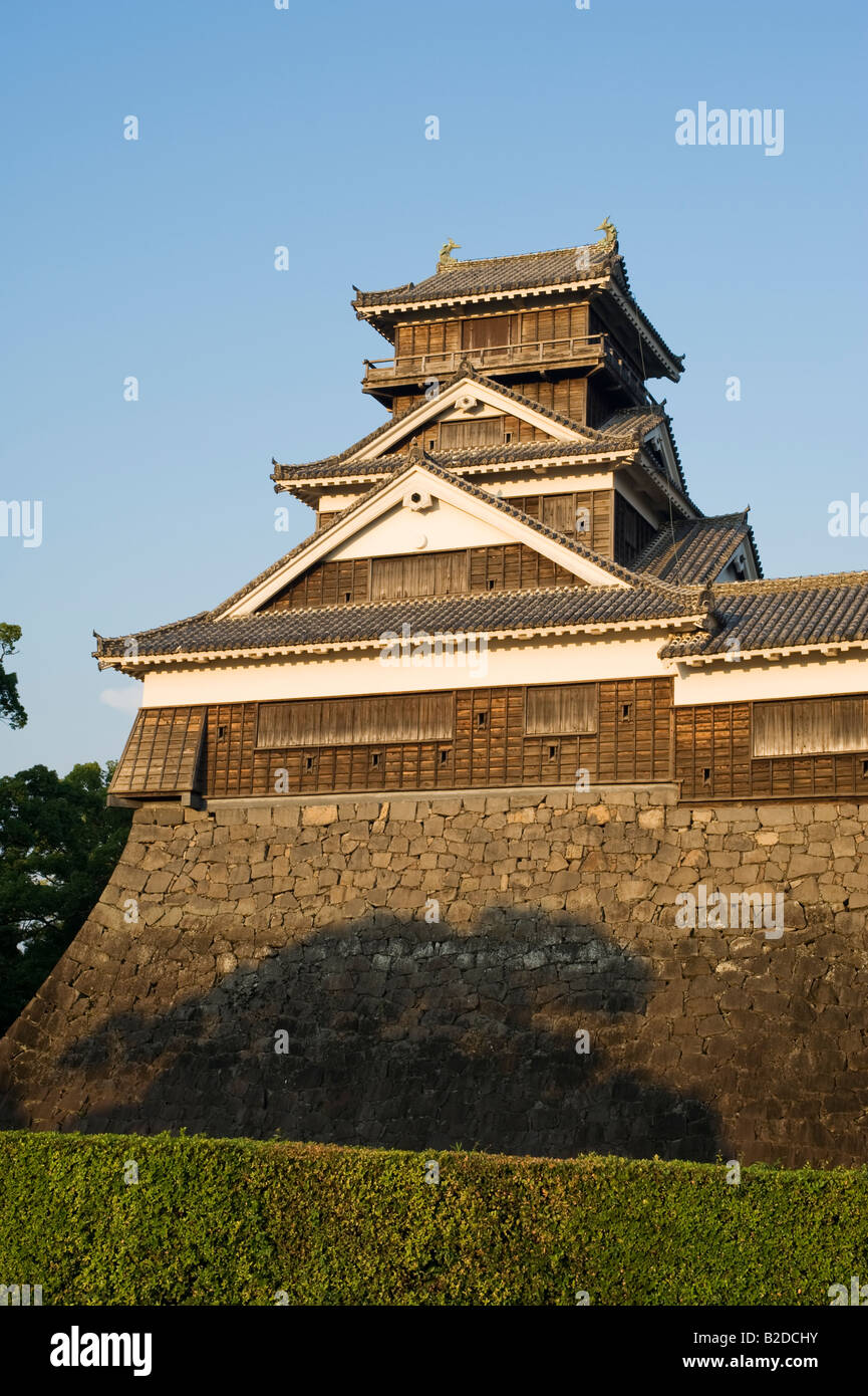 Kumamoto Castle, Kumamoto, Kumamoto prefecture, Kyushu, Japan Stock ...