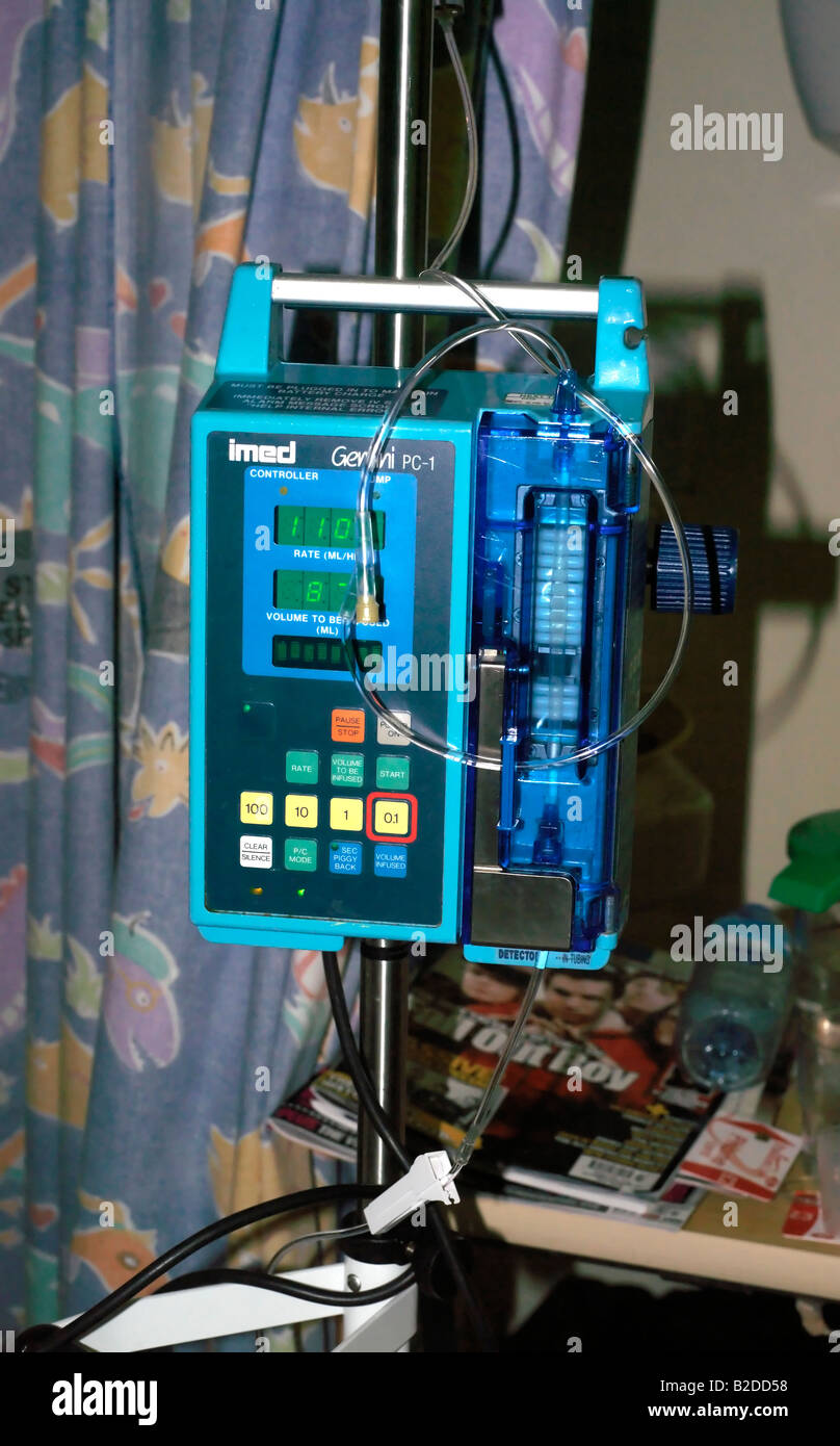 Drip Being used After Operation Stock Photo - Alamy