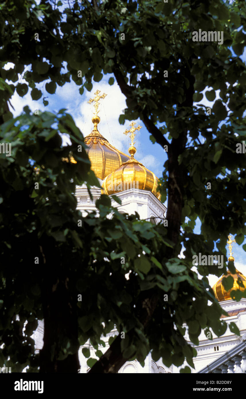 Temple of the Christ Savior city of Moscow Stock Photo - Alamy