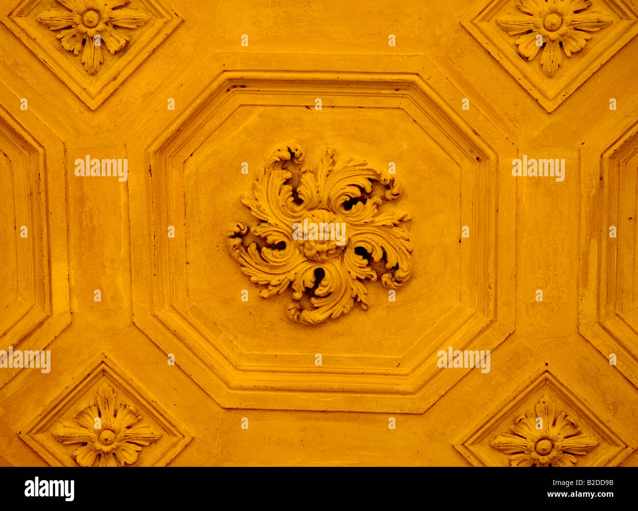 engraved ceiling in stowe park Stock Photo - Alamy