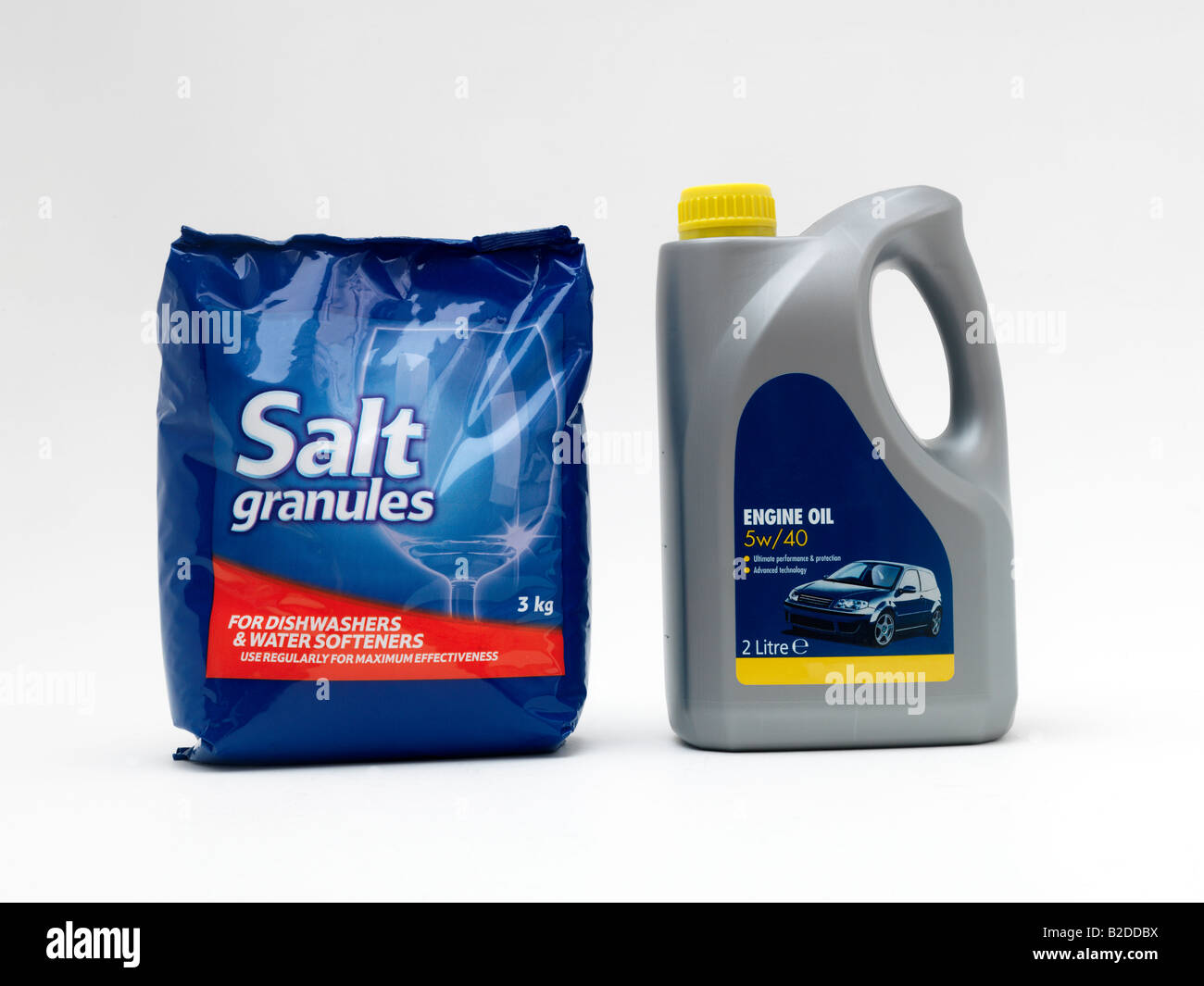 Salt and Engine Oil Stock Photo - Alamy