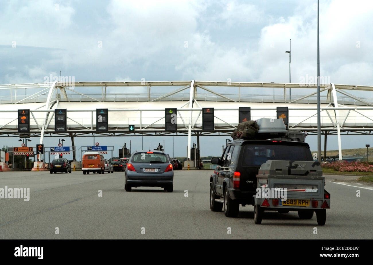 Toll plaza france hi-res stock photography and images - Alamy